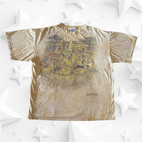 Liquid Blue | Shirts | Vintage Liquid Blue Lion Tshirt | Poshmark